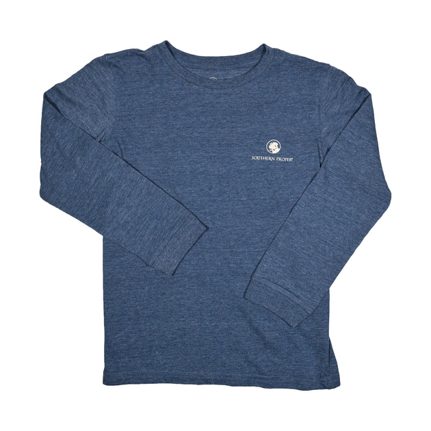 Boys - Simple Logo LS Tee | Southern Proper